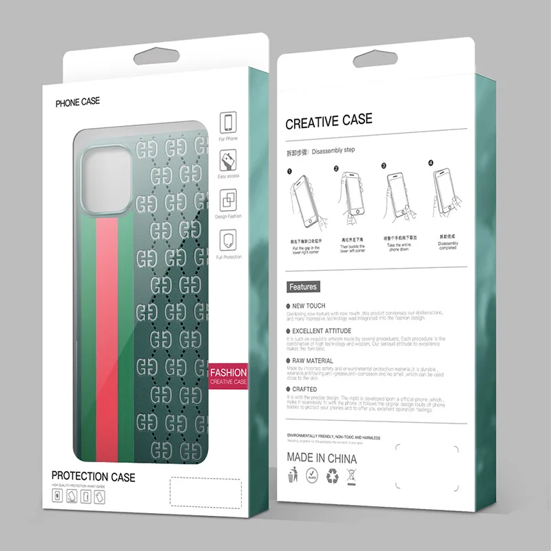 Luxury Recyclable Custom Logo Printed Cell Phone Cover