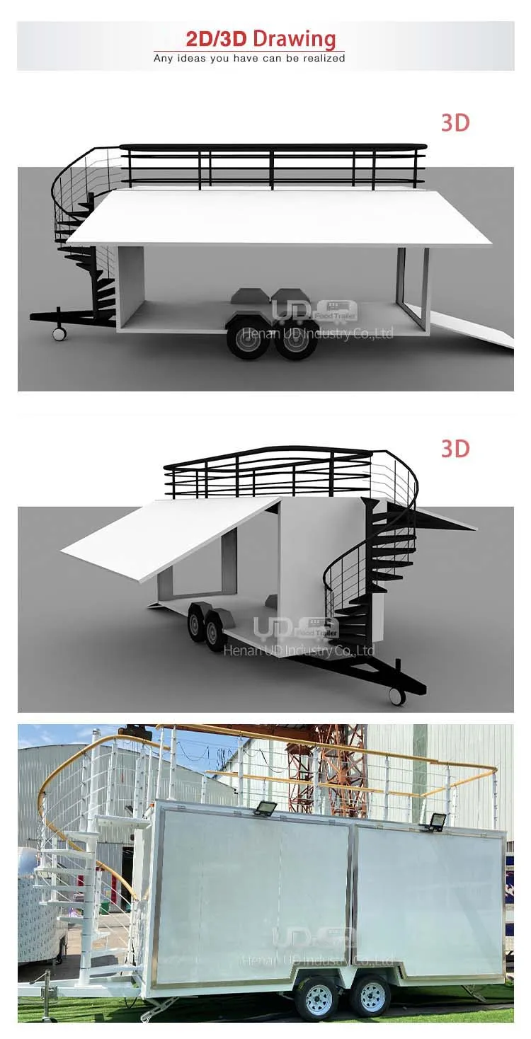 Mobile Salon Trailers - CE Certified & Versatile Solutions
