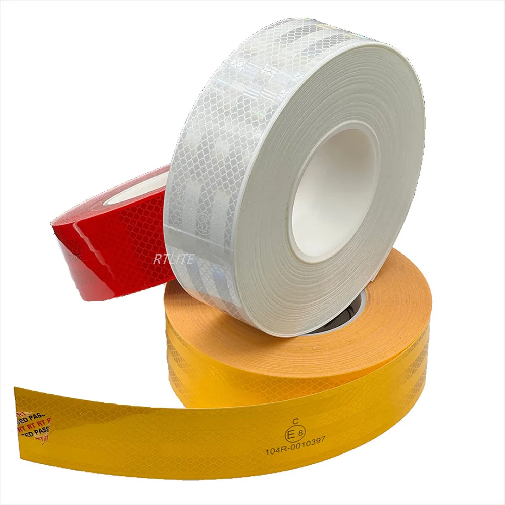 E8 Vehicle Conspicuity Road Signs Marking Tape Safety Reflect Vinyl ...