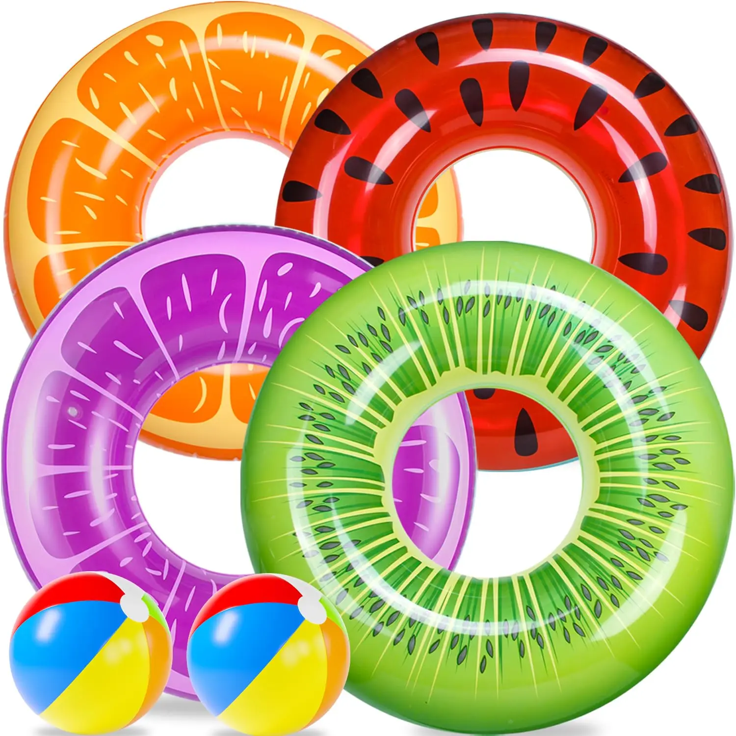 Netflix Models Inflatable Swimming Pool Floating Ring Ladies Beach Toys ...