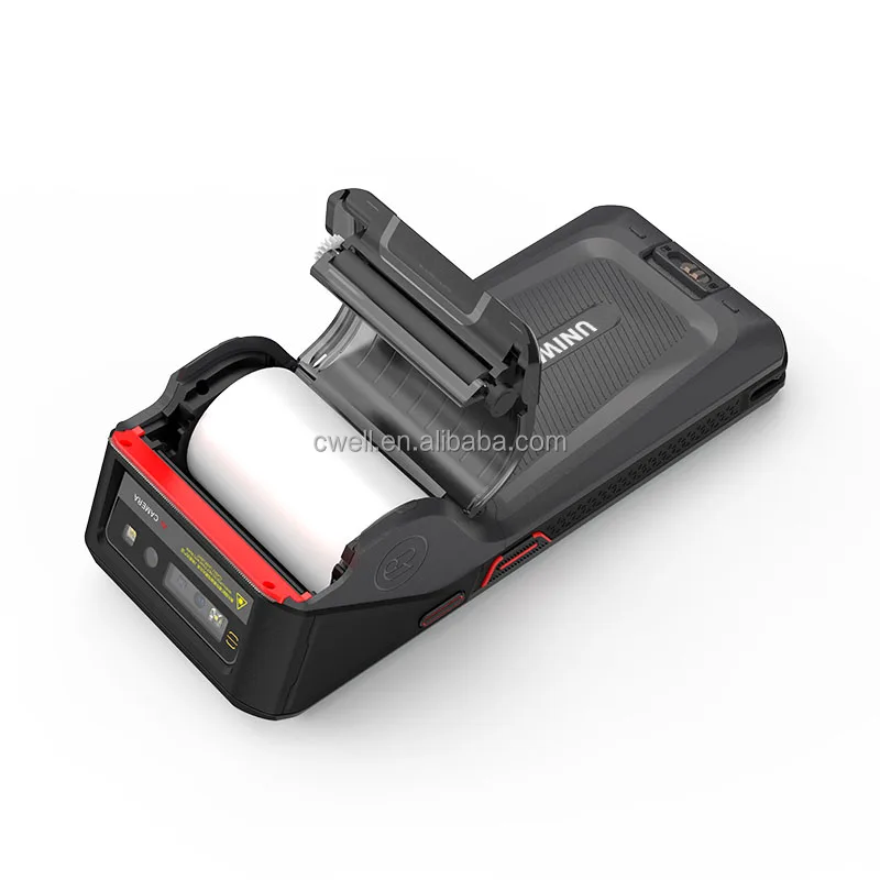 Uniwa V5p 5.5 Inch Handheld Pda Adroid 4g Mobile Built In Thermal ...