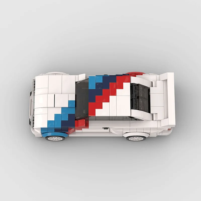 Build Your Dream Car with Creative Moc Assembled Bricks