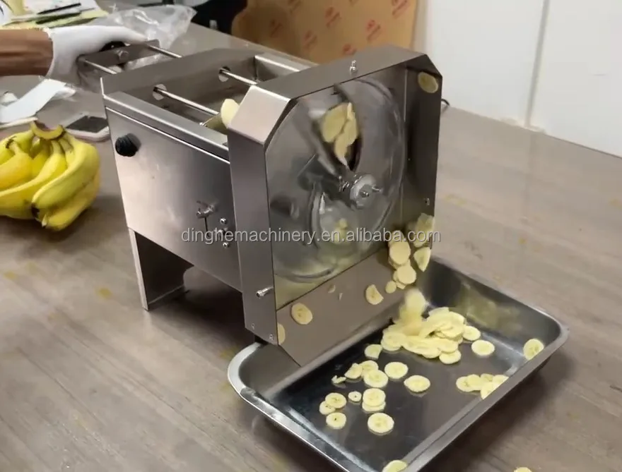 Small Plantain Multi Cutting Chips Making Machines Banana Slice Cutting ...