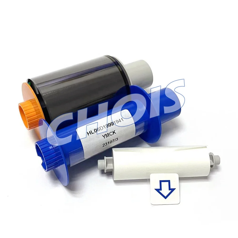 Original Ymck Colour Ribbon 84051 For Fargo Hdp5000 Id Card Printer ...