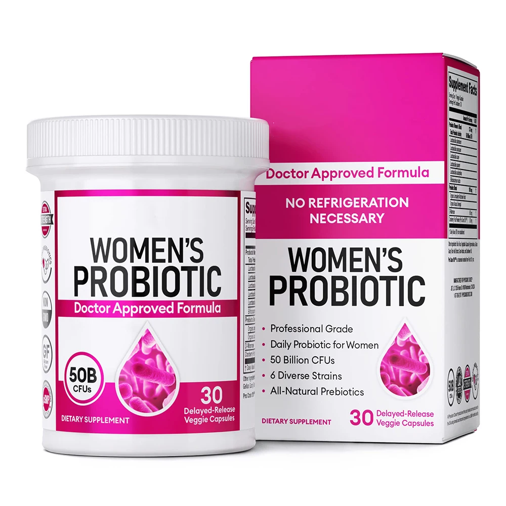 Probiotics Capsules For Women Vaginal Health Cranberry D-mannose ...
