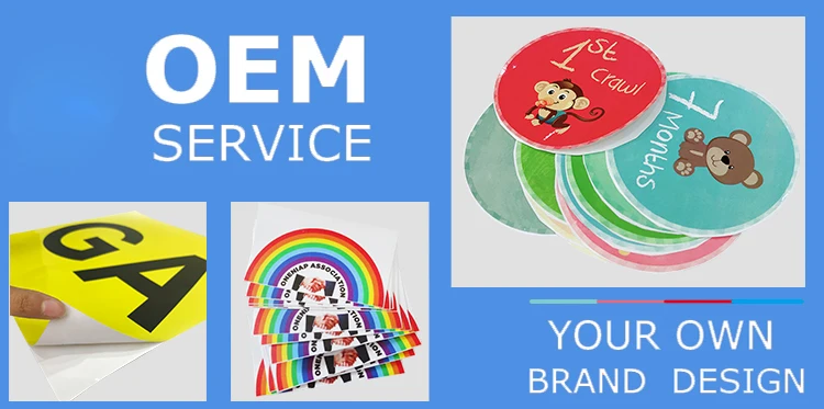 Custom Printed Logo Transparent Car Stickers For Packaging Pet With ...