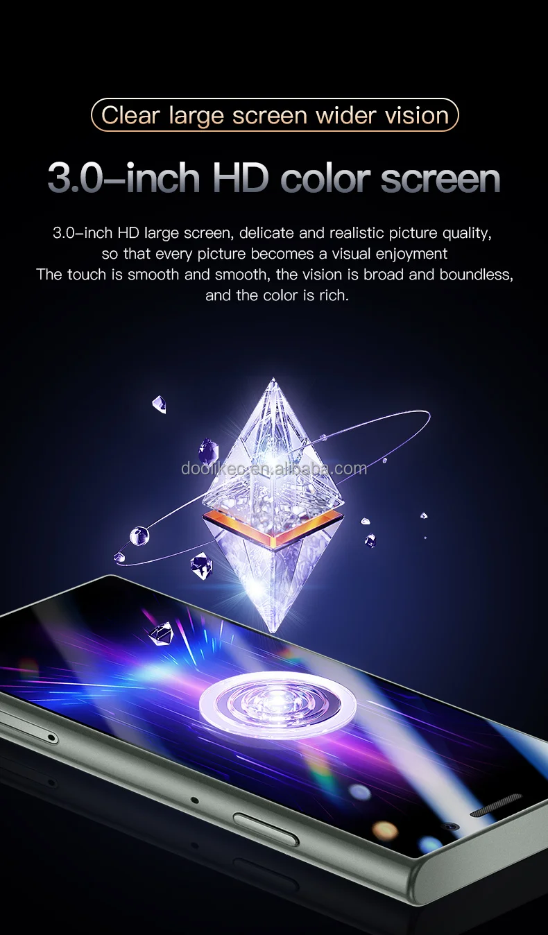 Mini Touch Screen Mobile Phone - Fashion & Function