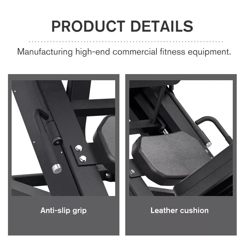 Factory Price Compact Leg Press Home Gym Equipment with Calf Raise ...