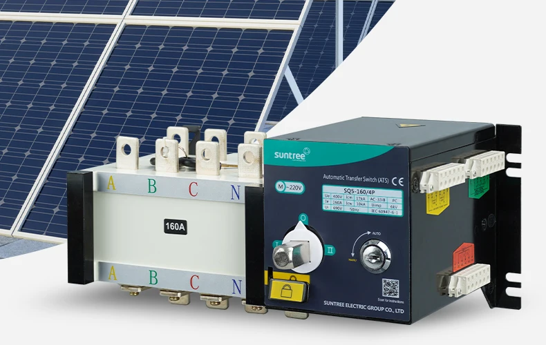 Suntree Automatic Transfer Switching ATS: Dual Power Supply Changeover ...