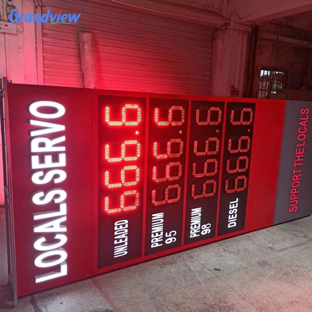 Pylon sign for gas station with beautiful unique design| Alibaba.com