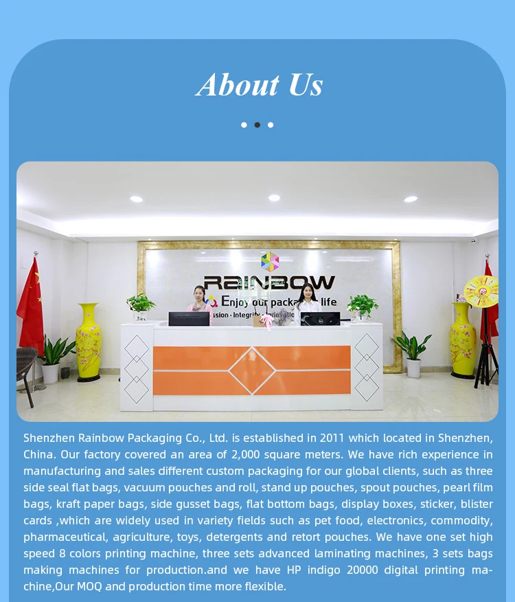 Rainbow Packaging 2ml Small Sample Perfume Bag Heat Sealable Plastic ...