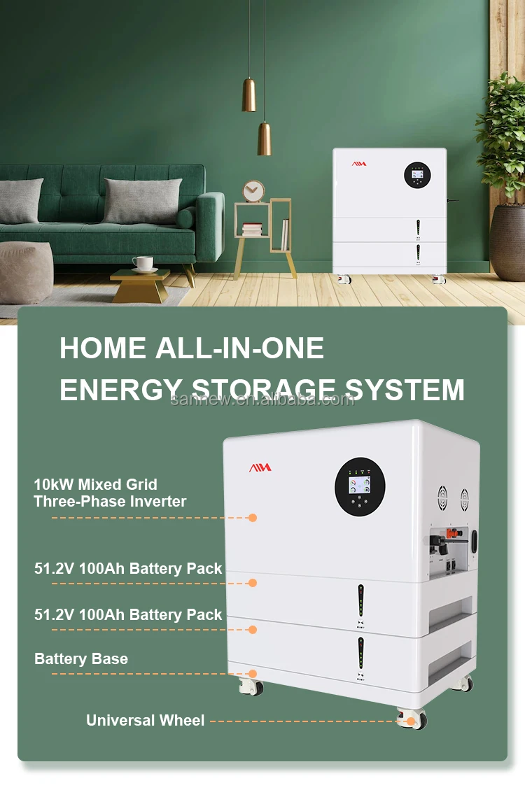 Home Stackable Lifepo4 Energy Storage Solar Battery System All In One ...