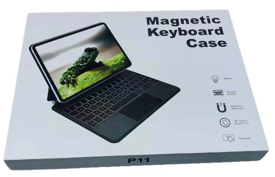 2023 Wireless Bluetooth Magnet Floating Magic Keyboard Case For Ipad