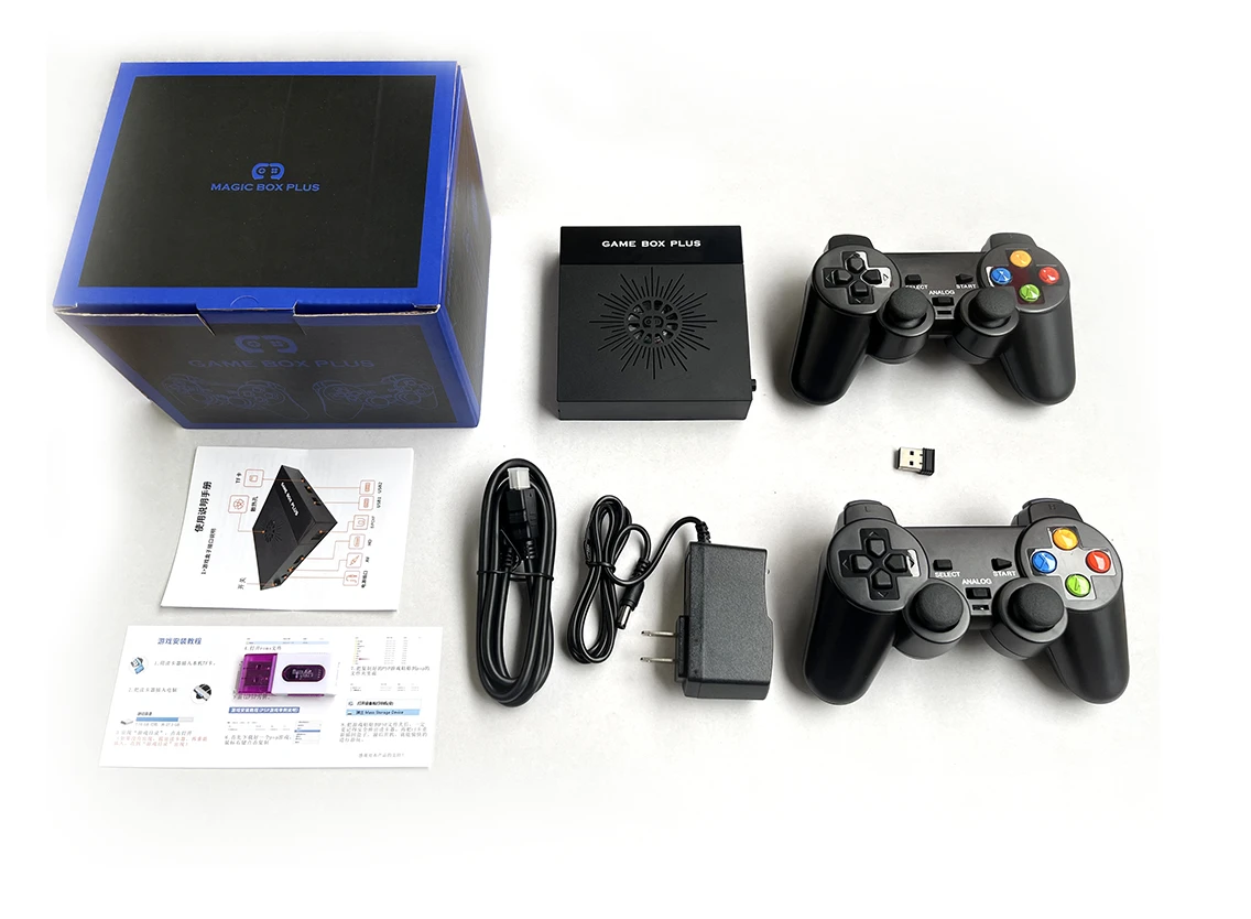 X6 Super Game Box 4k Hd Output Tv Video Game Console Wireless Controls ...