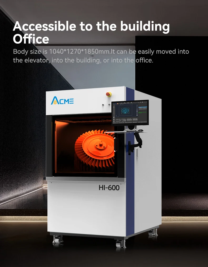 Large-scale Industrial-grade Sla 3d Printer 600x600 Resin Printer With ...