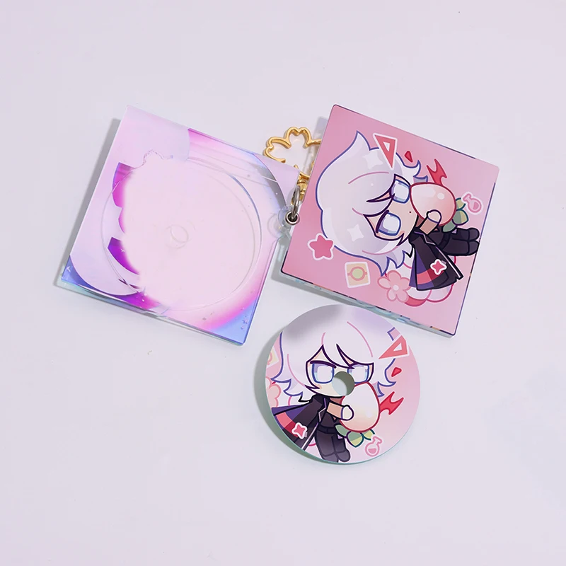 Vigreat New Arrivals One Piece Custom Creative Acrylic Cd Case With Cd ...