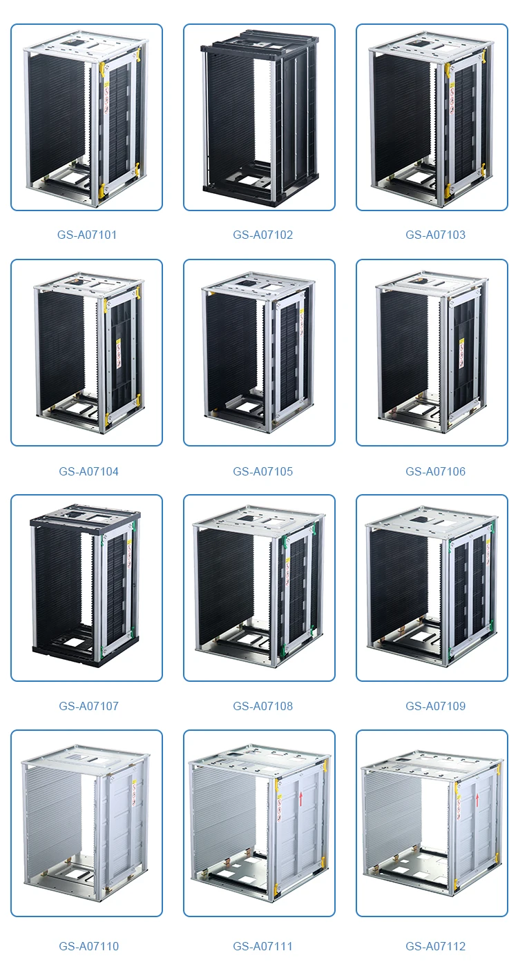 Antistatic Esd Smt Pcb Magazine Rack Pcb Storage Circulation Magazine ...