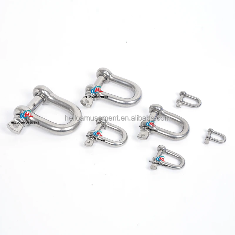 Playground Swing Hanging Part Arch Shackle D Shape Rope Shackle for ...