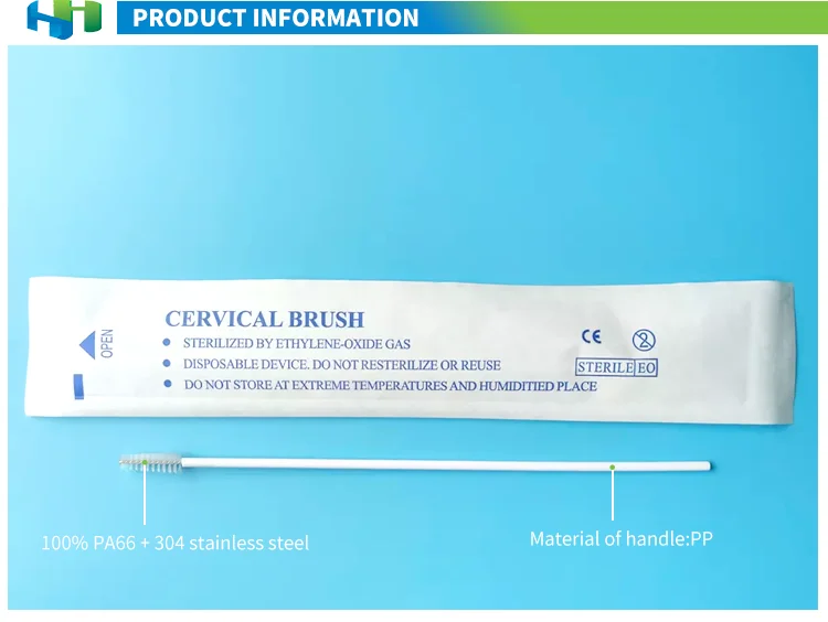 Ce- Iso 13485certificate 8101b Disposable Sterile Hpv Nylon Gynaecology ...