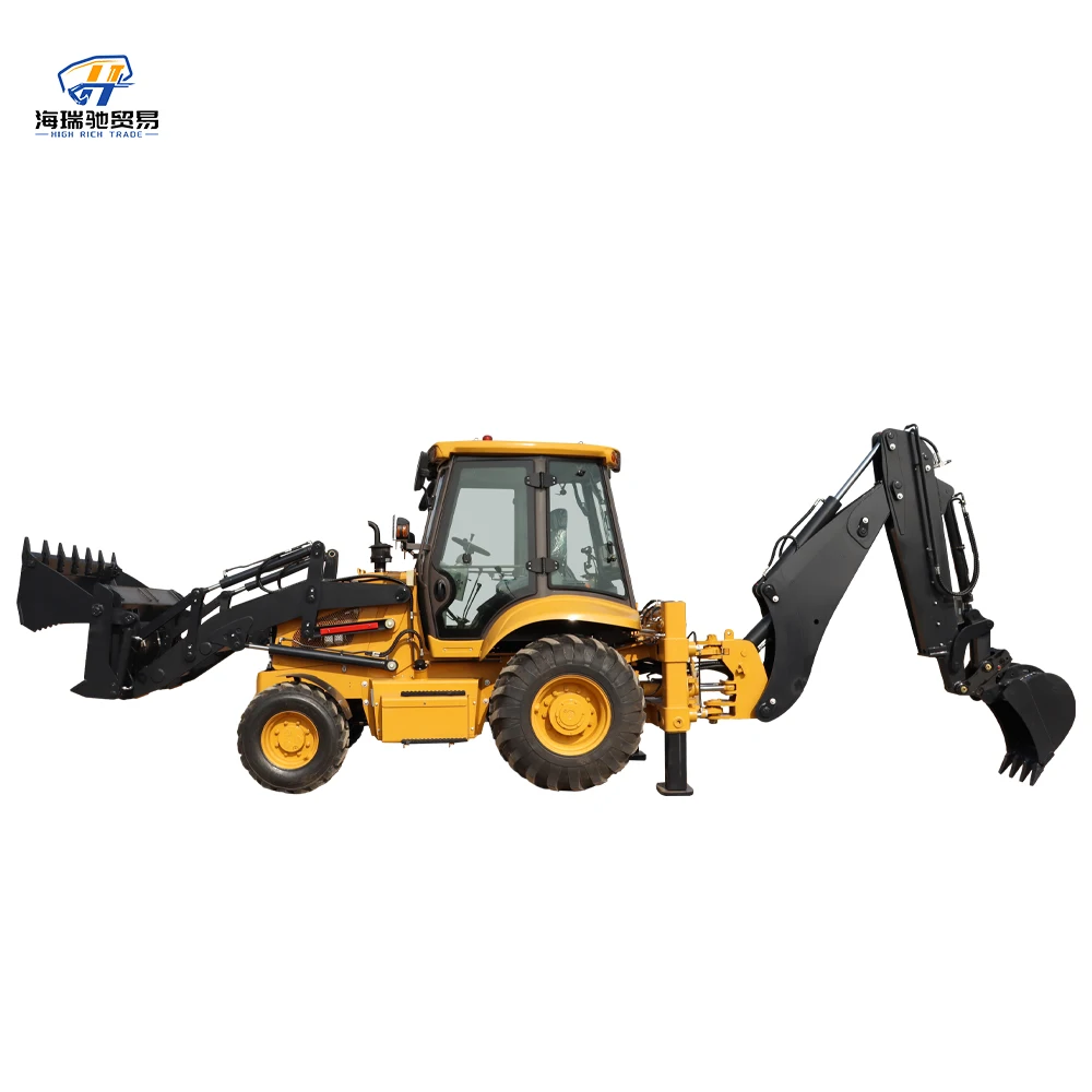 Reduced-price Backhoe Loader 4wd Large Capacity Bucket Front Digging ...