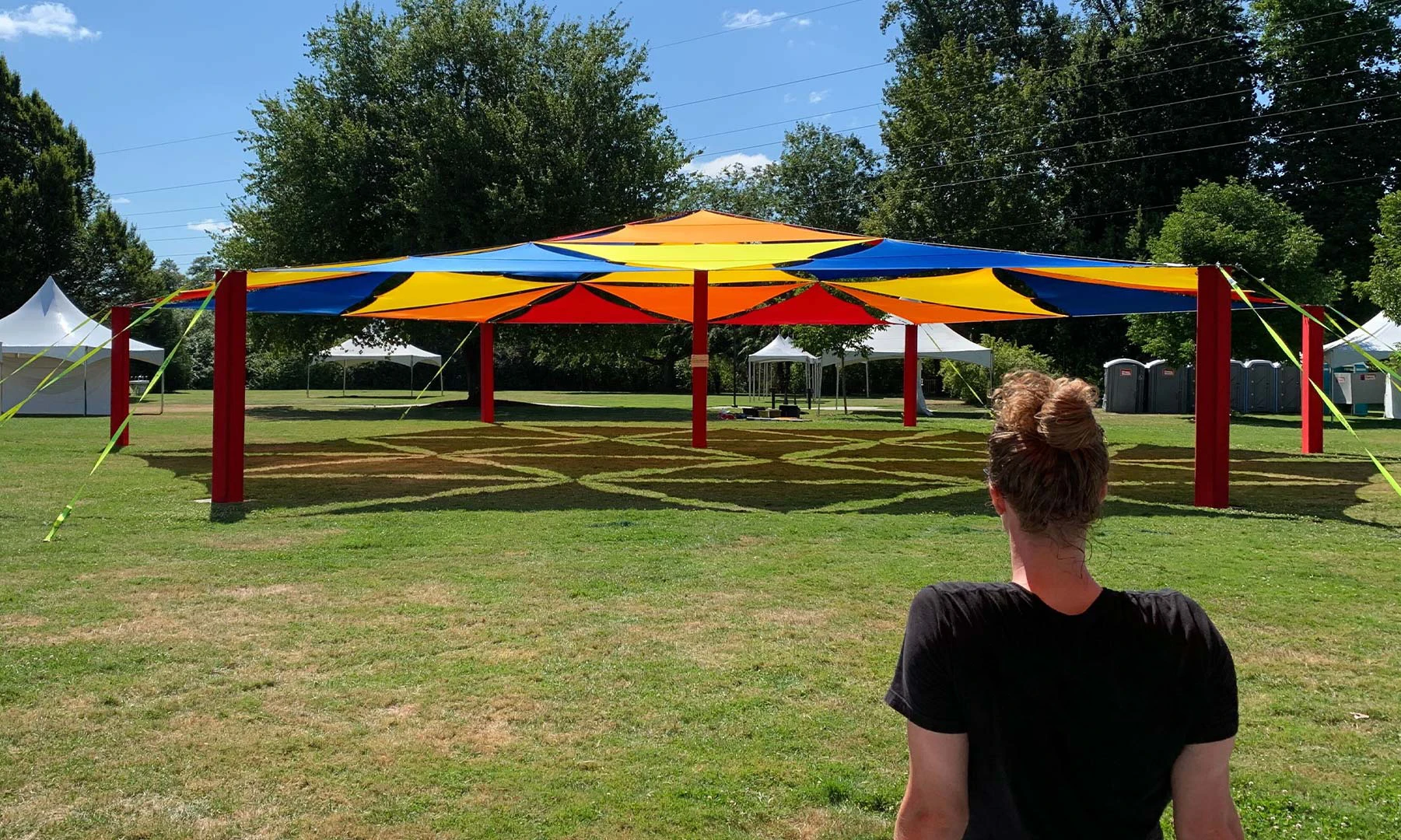 Truss Shade - Temporary Shade Structures for Festivals