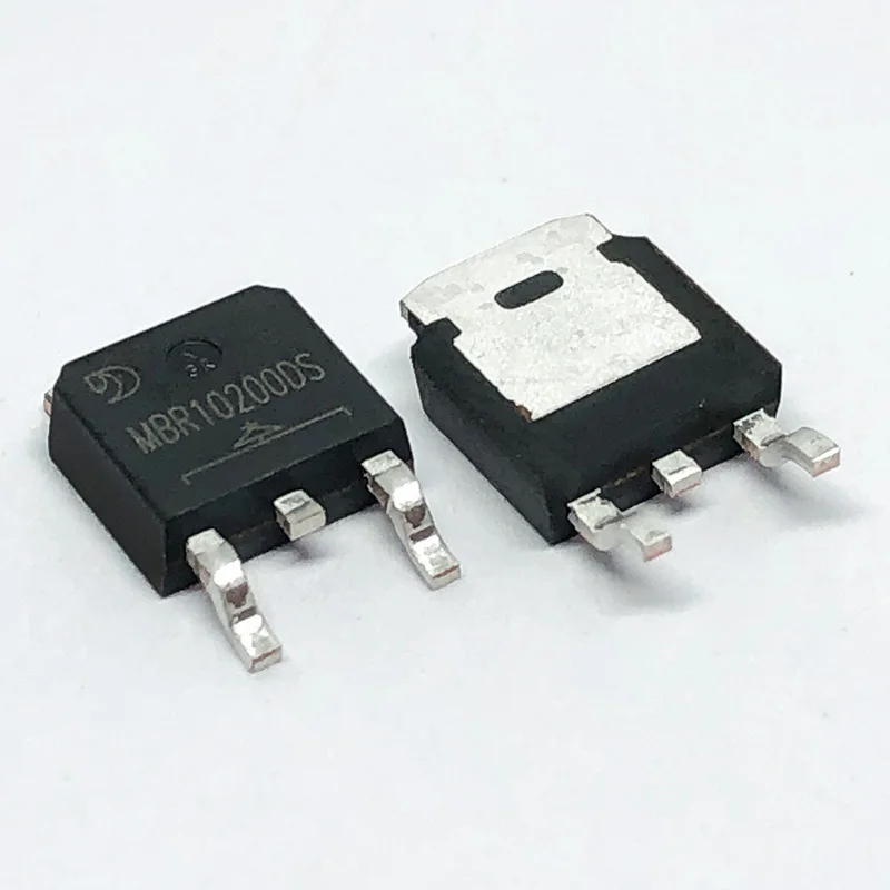 New Schottky Rectifier Diode 10a 200v Patch To-252 Package Mbr10200ds ...