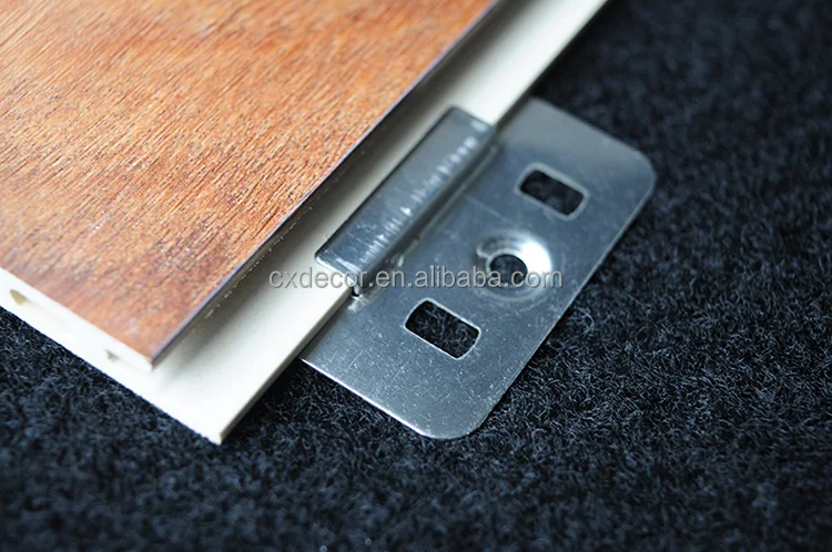 Wall Cladding WPC Wall Panel Clip Install - Durable & Versatile