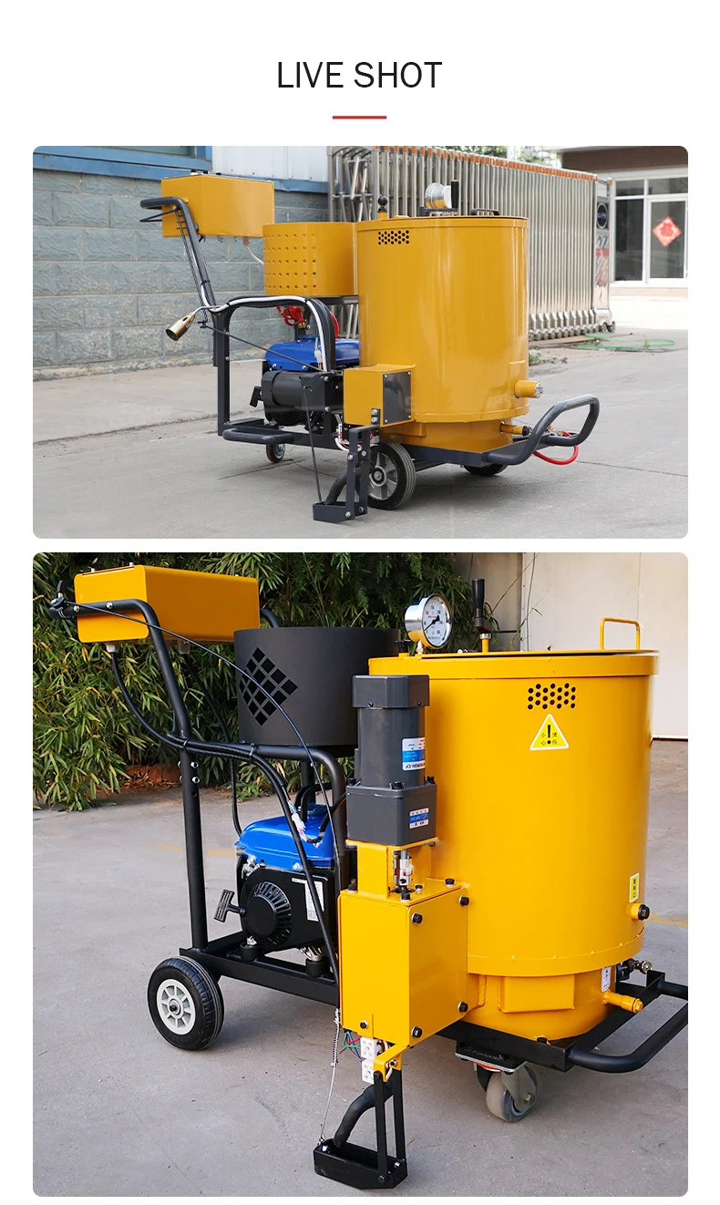 Hand Operated Bitumen Emulsion Sprayer Pump Motor - New Road Sealing ...