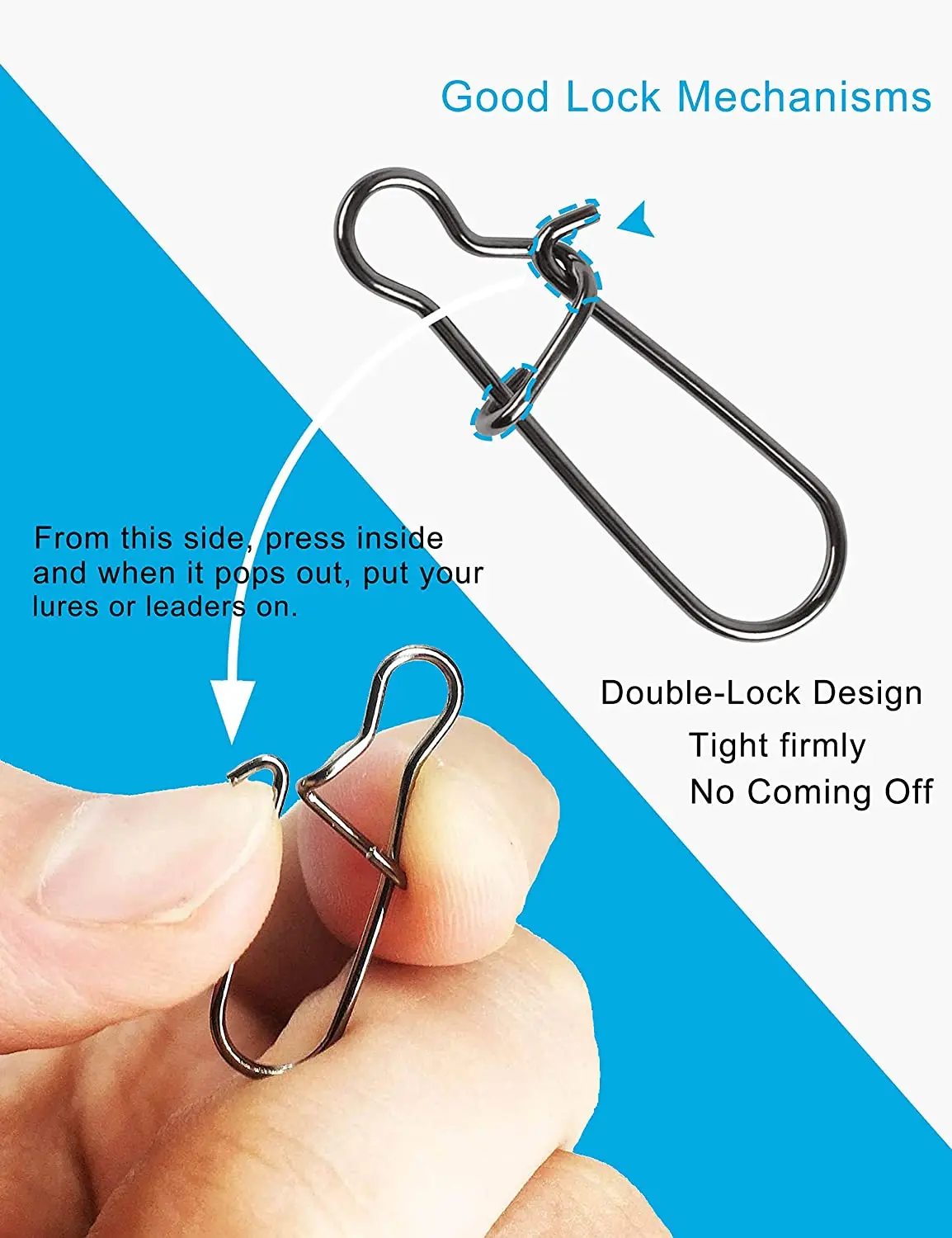 Hengsheng Customized Fishing Line Lock Ring Lock Catch Accessories ...