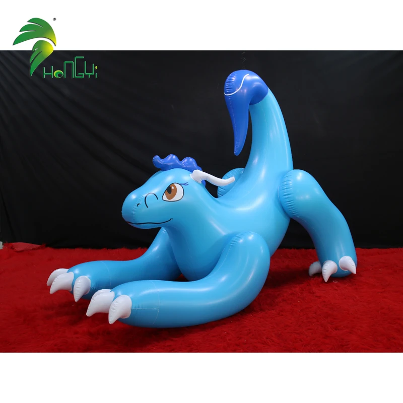 Cute Blue Dragon Inflatable - Hongyi Sex Toys & Blow up Fun