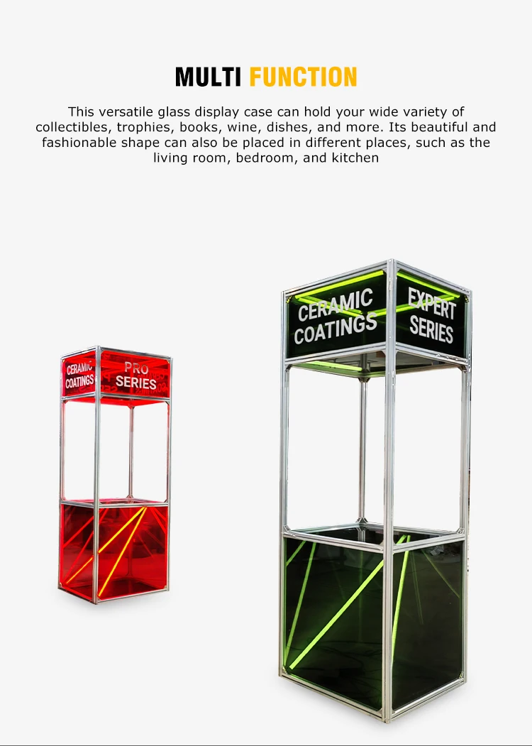 Exhibition Booth Design Stall Stand Aluminum Rack Stand Display Sampling Booth Jewelry ...