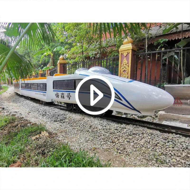 High Speed Iron Kids Funfair Mini Kiddie Monorail Electric Track Train Rides Miniature Amusement ...