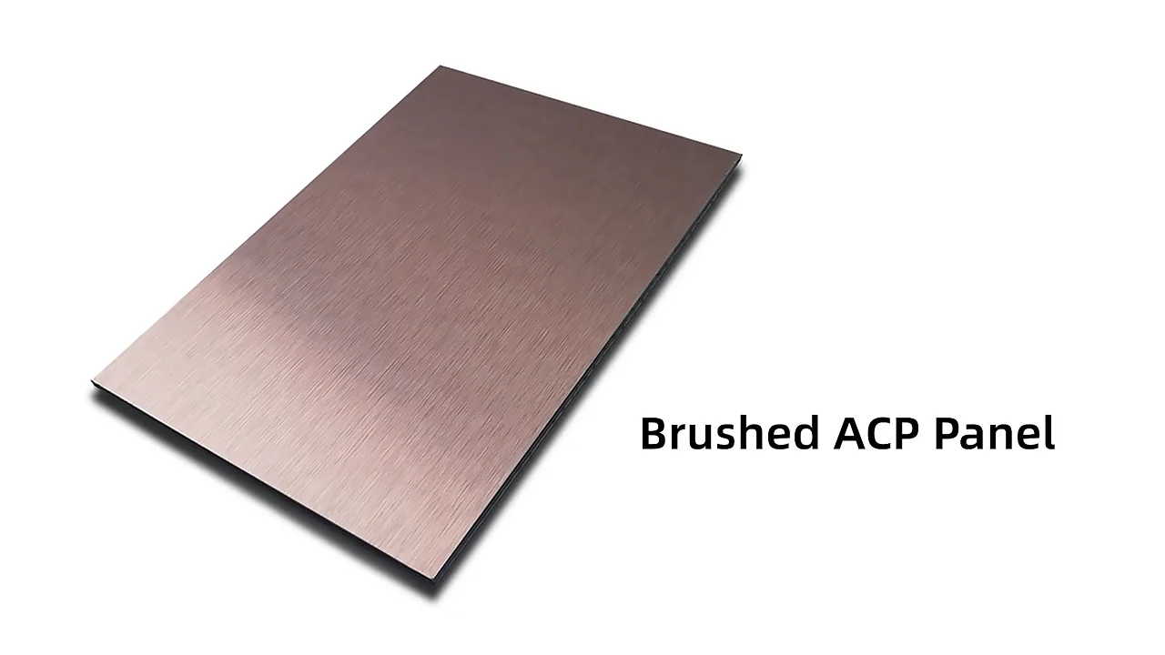 Alucobond Wall Panel Cladding Facade Brushed Aluminium Composite Panel ...