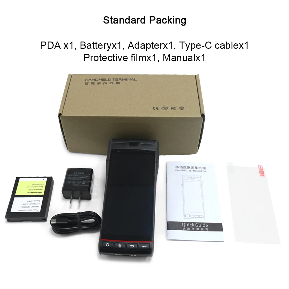 Full Screen Pda Speaker Thermal Receipt Printer 4g Wifi Camera Scanner ...