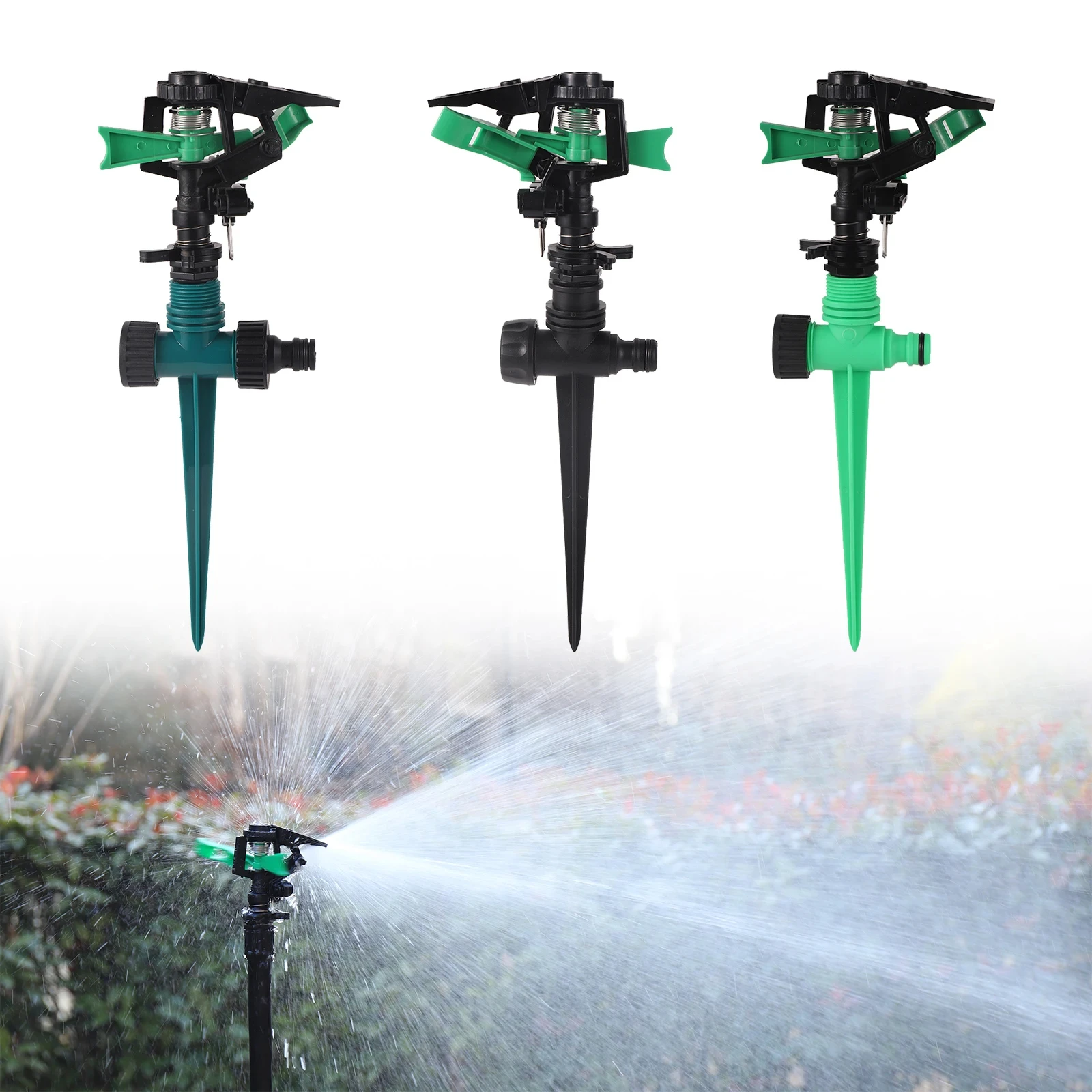 360 Degree Adjustable Rocker Sprinkler for Efficient Irrigation