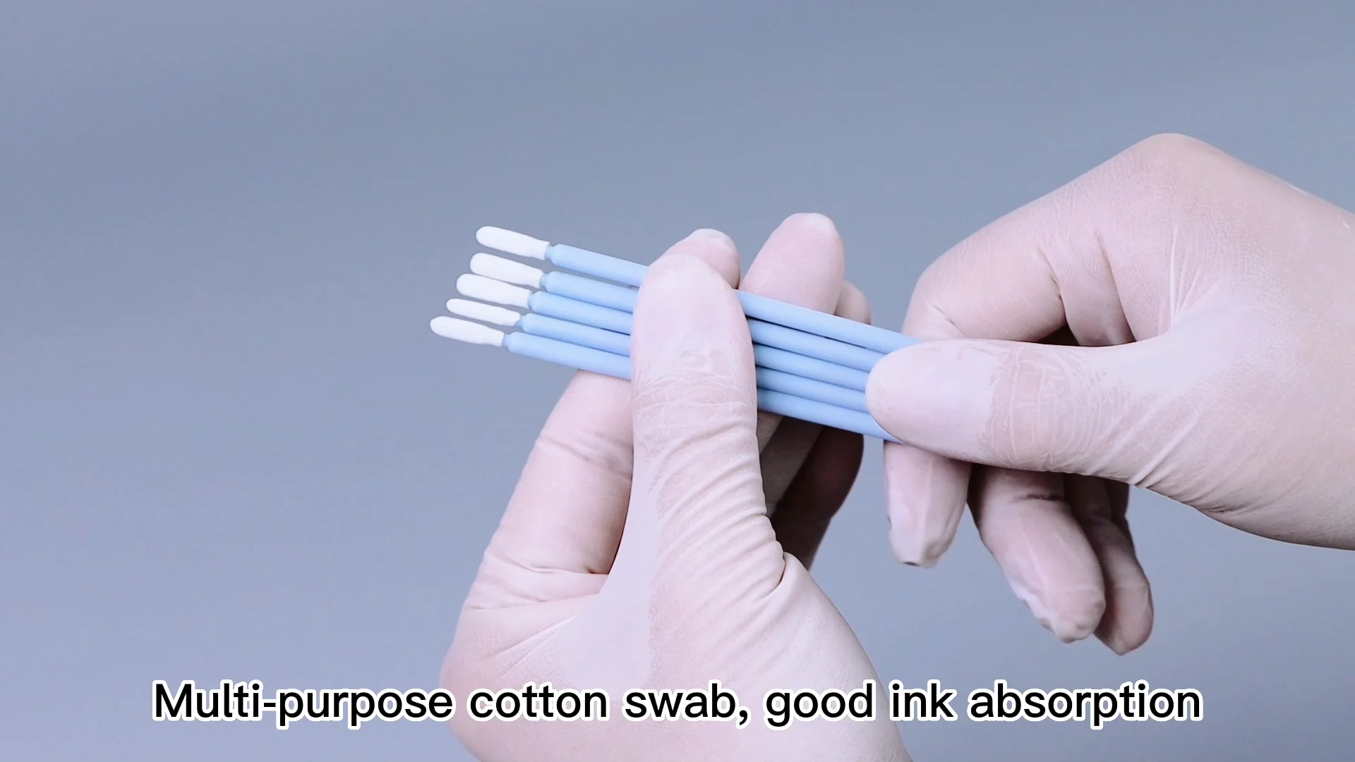 Disposable Cleaning Swabs Cleanroom Swab Rectangle Head Double Layered ...