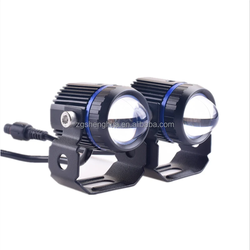 Super Bright M1a Headlight Color 12v Led Car Light Cube Dual Color ...