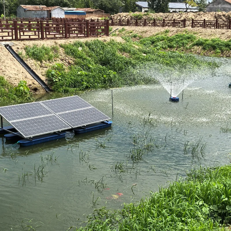 Solar Powered Aerators - Efficient Fish Farming Solutions