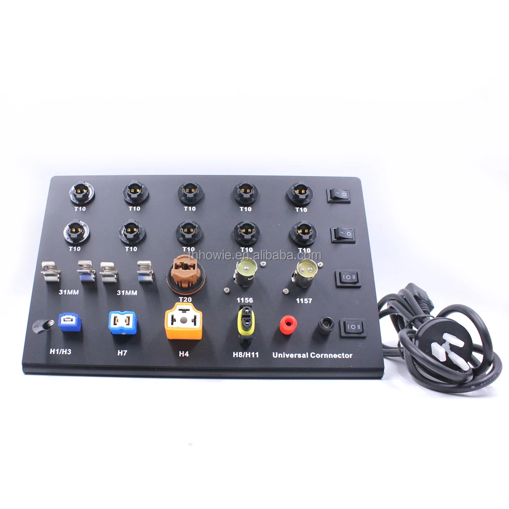 Auto Lamp Display Board - Test Car LED Bulbs Efficiently