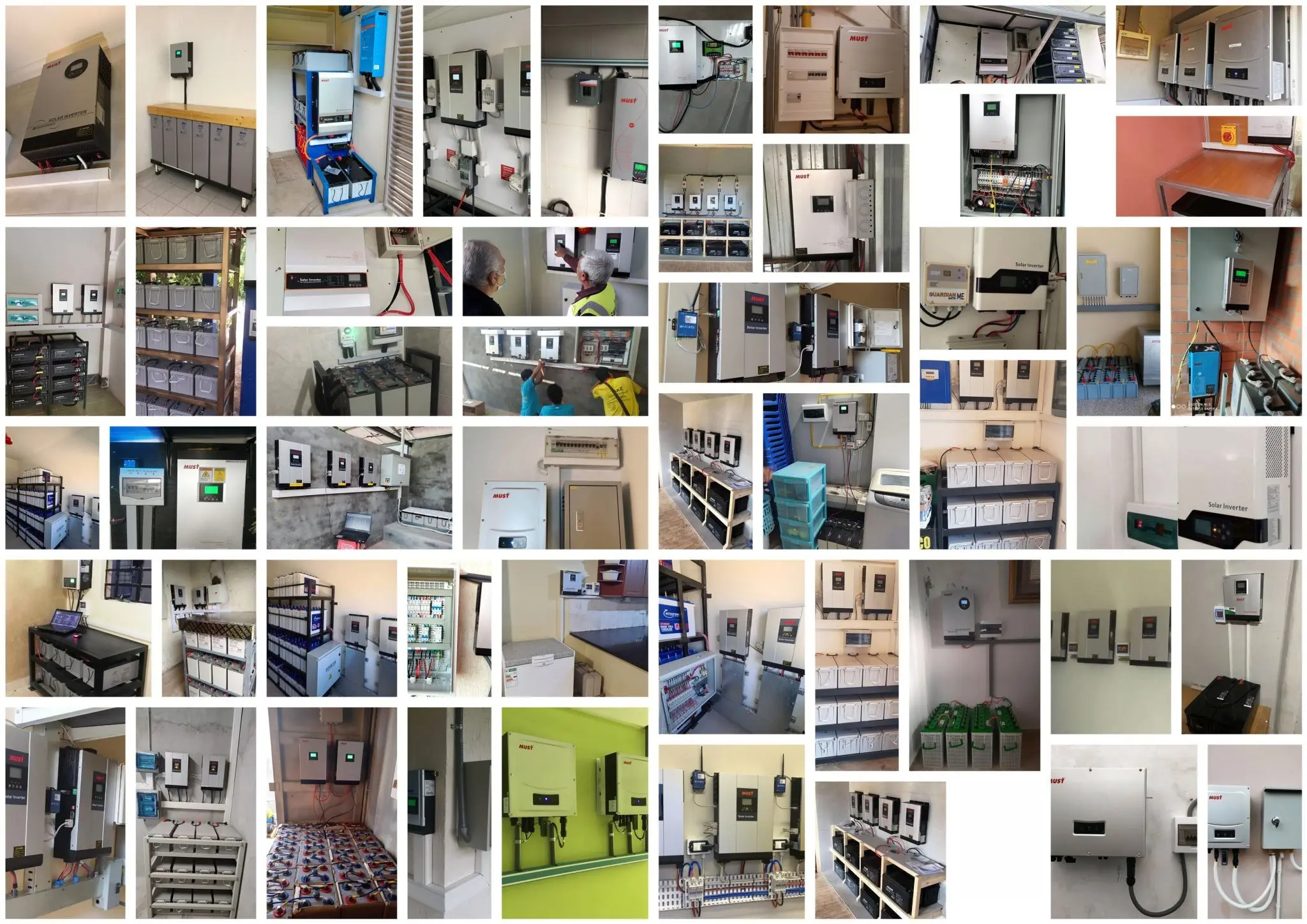 Must Rack Mounted Pack Lithium-ion 48 Volt 51.2v 50 Ah Batteries ...