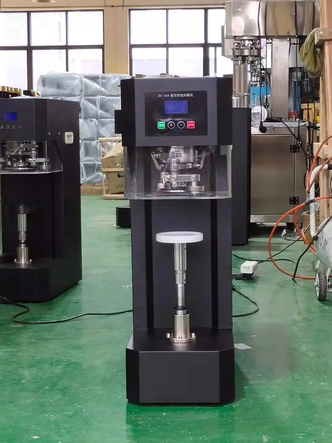 Bubble Tea Tin Can Sealing Machine Automatic High Speed Can Sealer And ...