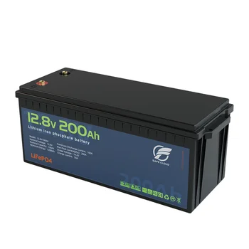 12v 24 Volt 200ah Solar Lifepo4 Battery Energi Storage Bluetooth ...