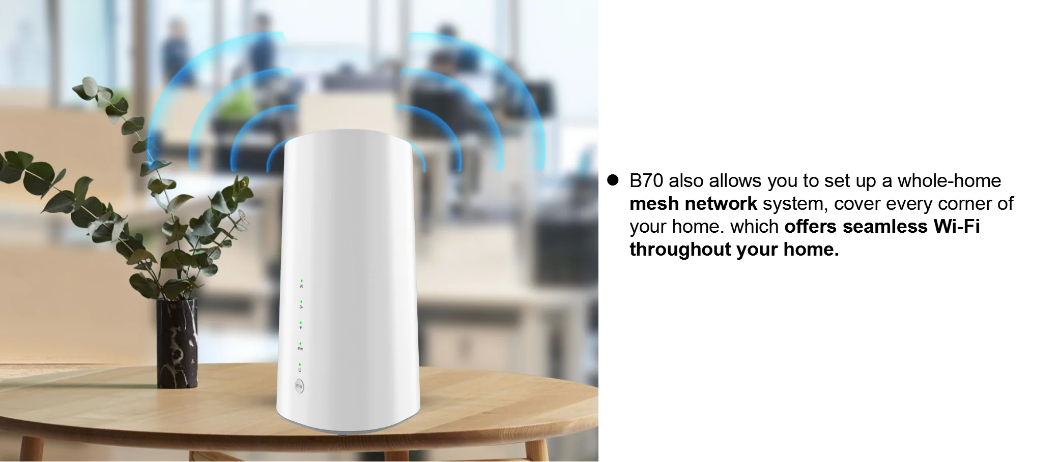 Fwa 5g Nr Router Indoor Router Mesh Wif I6 Ax3600 Lighting Speed 5g ...