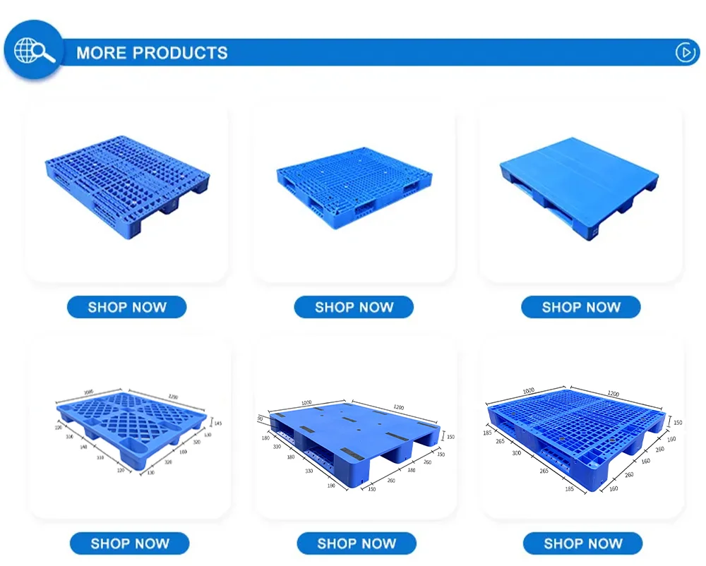 Heavy Duty Hygiene 1200x1000 Plastic Pallets Hdpe Stackable Flat Top ...