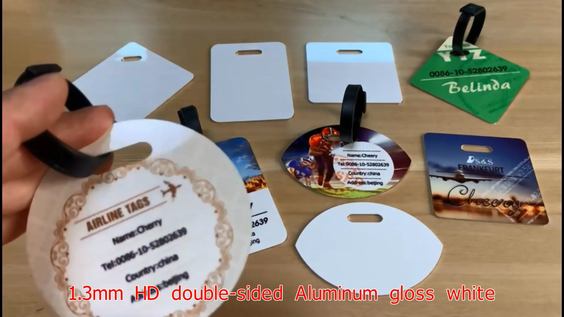 Beautysub 1.3mm Gloss White Double-sided Hd Sublimation Aluminum ...