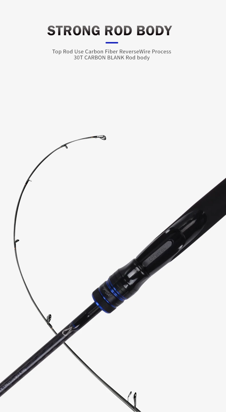 MOJO Factory Surf Fishing Travel Rod - Carbon Spinning Rod