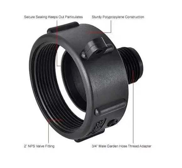 2nps Quick Coupling/adapter Ibc Tank Fitting Fine Thread Nps Female To ...