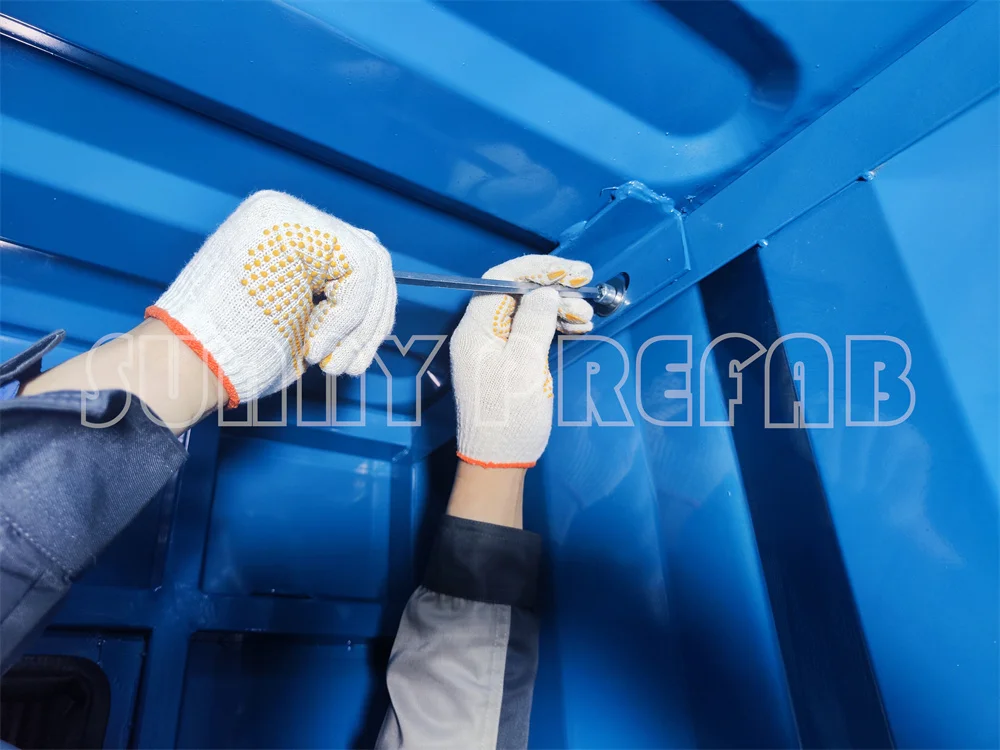 KNOCK DOWN Demountable Flat Pack Container - Portable Storage