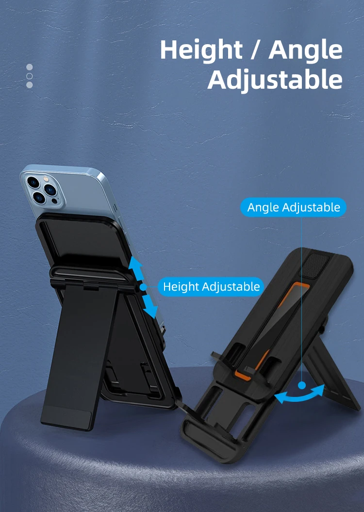 Universal Desktop Angle Height Adjustable Foldable Portable Lazy Mobile ...