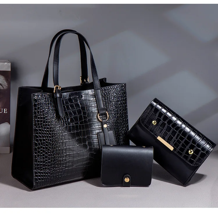 Wholesale Purses And Handbags 3 Pcs Bag Set Women Handbags Luxury ...